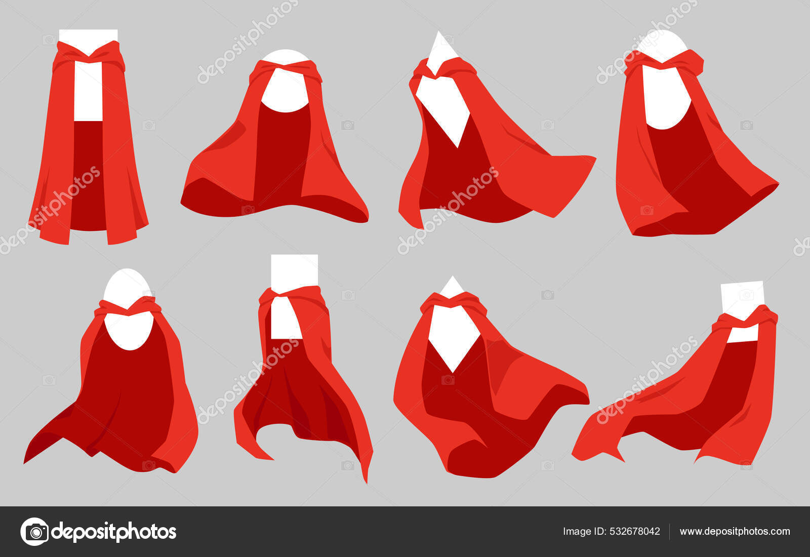 Superhero Cape Illustration