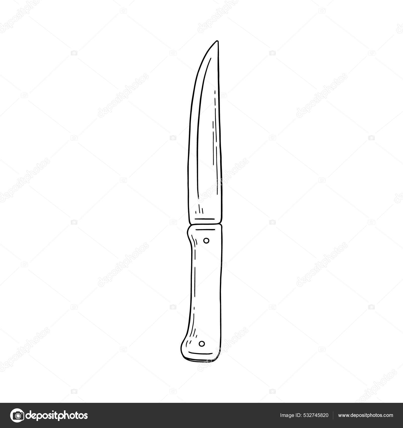 Kitchen Knife Sketch