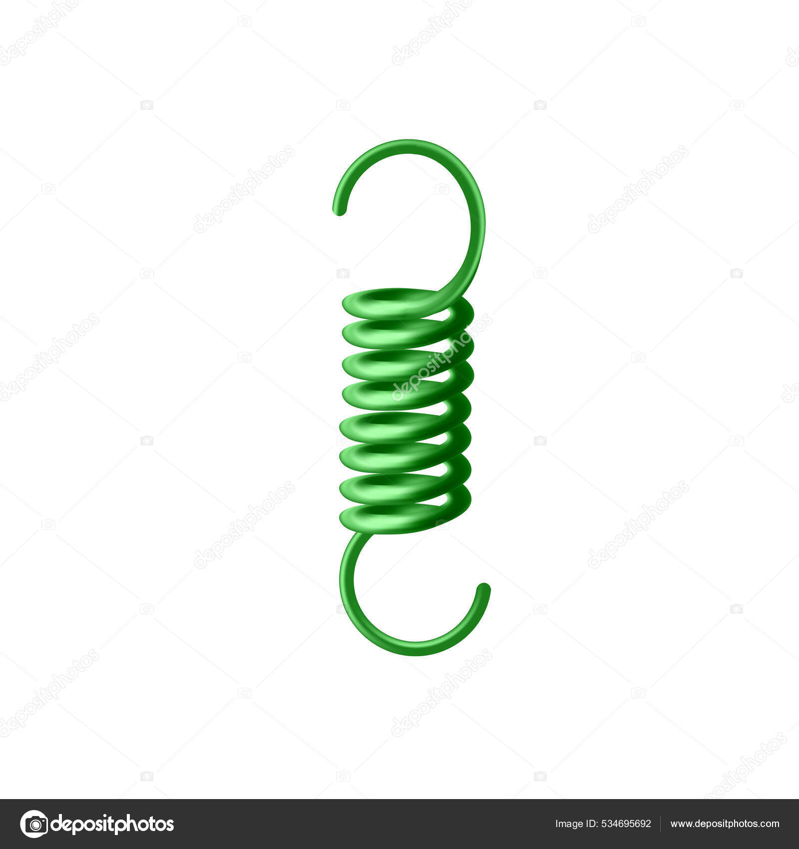 Metal Spring Drawing