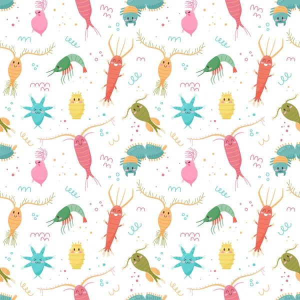 Phytoplankton and zooplankton Vector Art Stock Images | Depositphotos