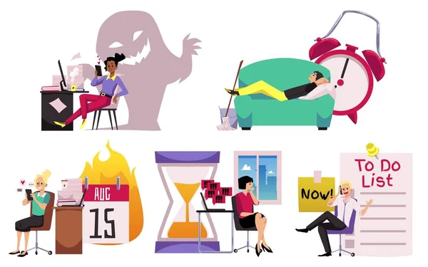 Inefficient worker Vector Art Stock Images | Depositphotos