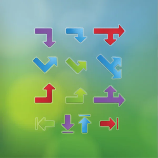 Basic vector arrows. Beveled vector buttons in modern design. Si Stock ... Basic vector arrows. Beveled vector buttons in modern design. Si Stock ...