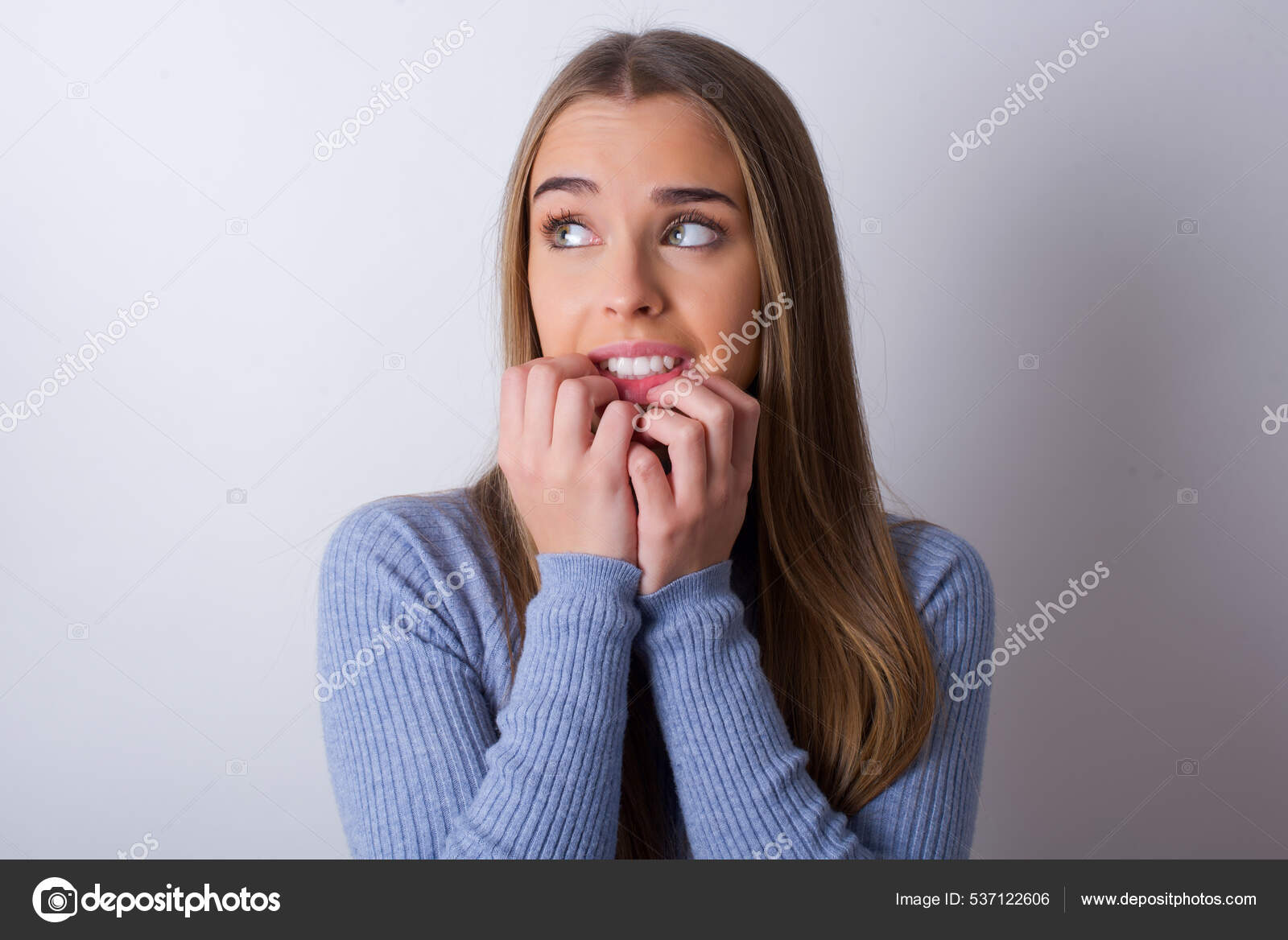 Scared Little Girl Face