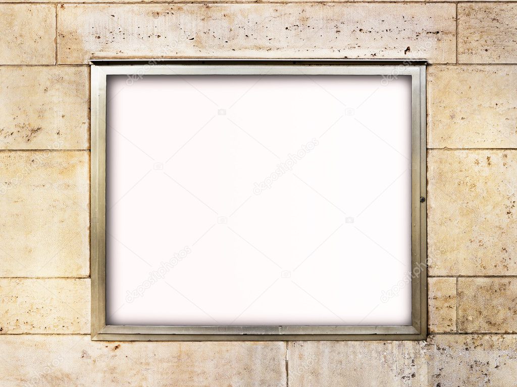 Blank window display Stock Photo by ©foottoo 18127001