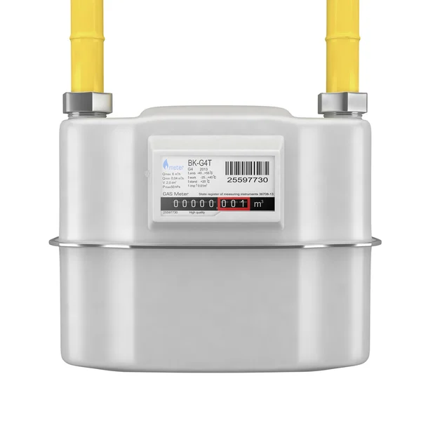 Natural gas meter — Stock Photo © aleksanderdnp #32140069