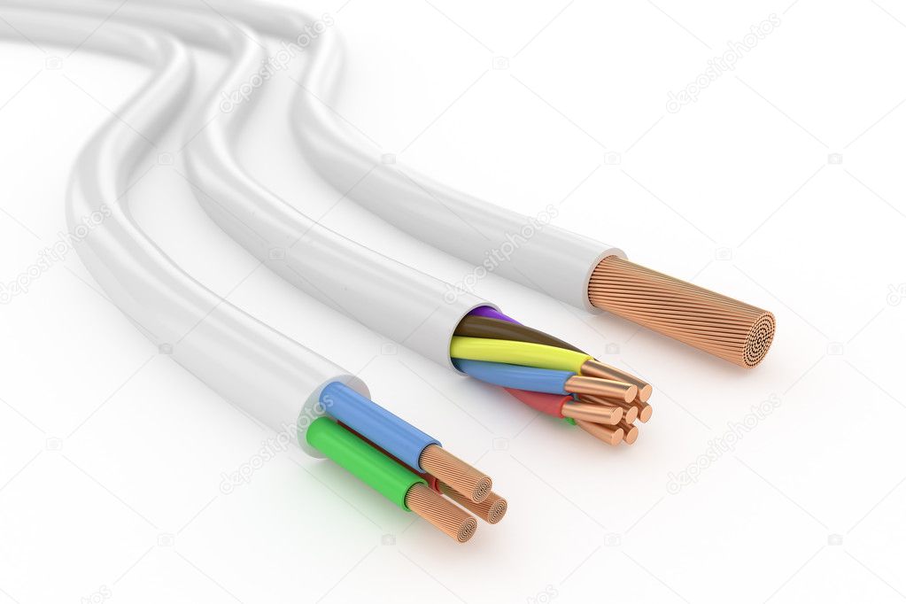 Electrical cable ⬇ Stock Photo, Image by © aleksanderdnp #35145301