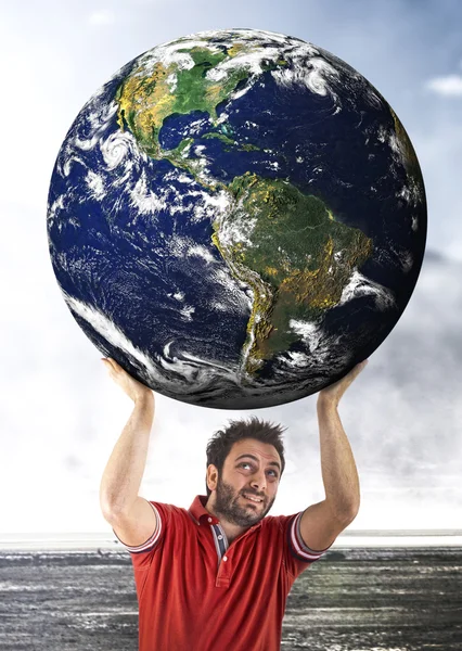 World on shoulders Stock Photos, Royalty Free World on shoulders Images ...