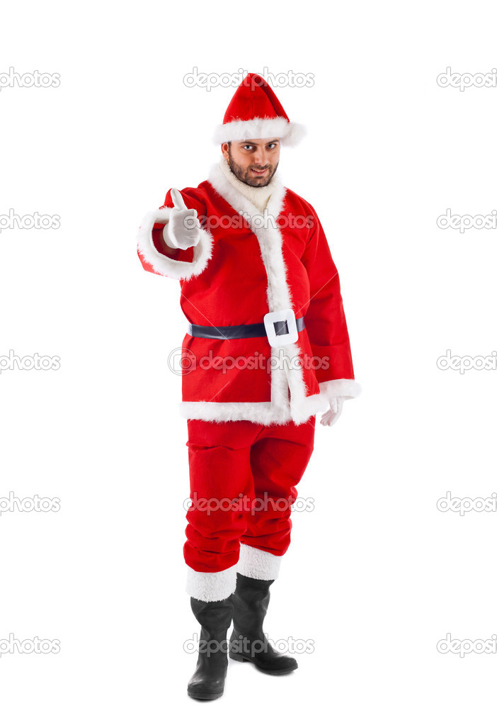 Santa Claus standing — Stock Photo © AntonioGravante #33347261