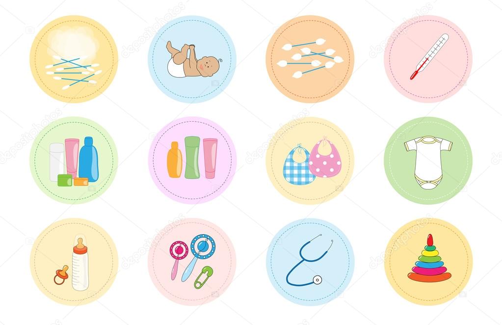 Newborn baby care icon Stock Vector Image by ©IShkrabal #22561069