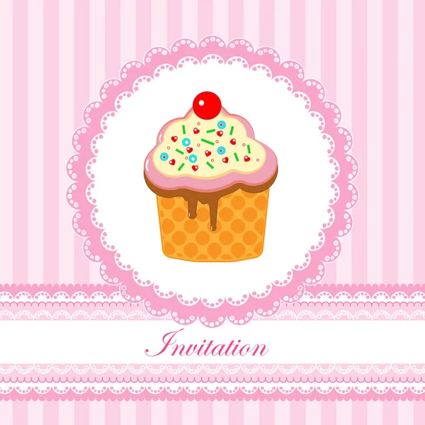 Baby shower invitation card — Stock Vector © IShkrabal #23153542