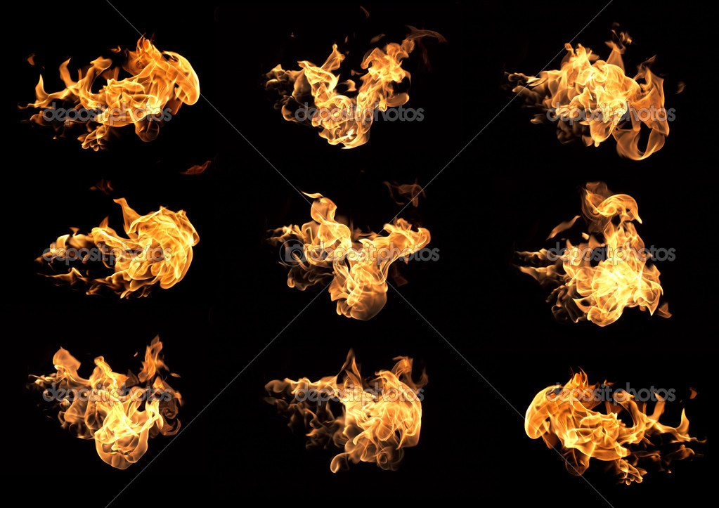 Fire and flames — Stock Photo © scenery1 #49485743