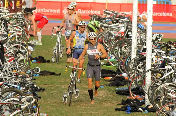 Triathlon transition Stock Photos, Royalty Free Triathlon transition ...