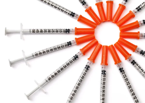 Pile of used syringes — Stock Photo © steveheap #1023044