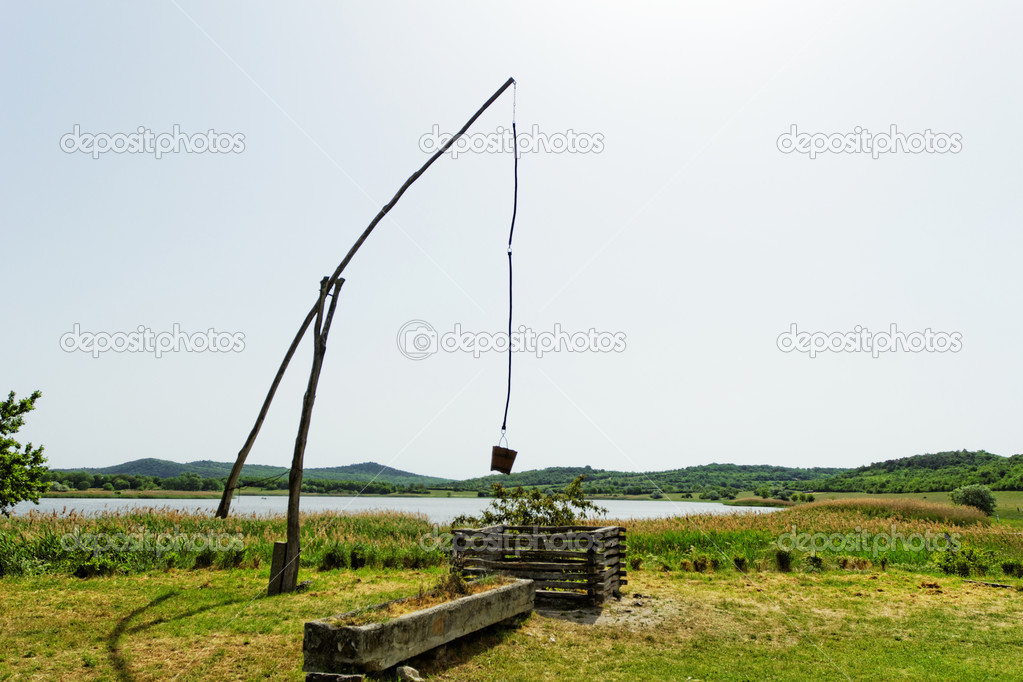 Sjadoef op het veld — Stockfoto © NagyDodo #27033255