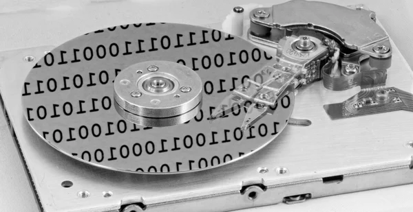 Internals of a computer harddrive - Stock Image - Everypixel