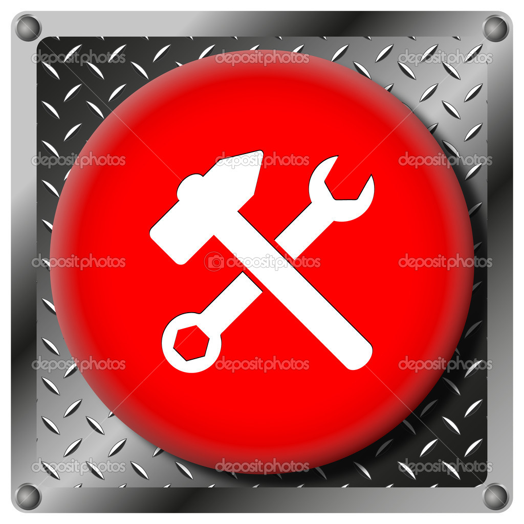 Tools metallic icon — Stock Photo © valentint #31533319
