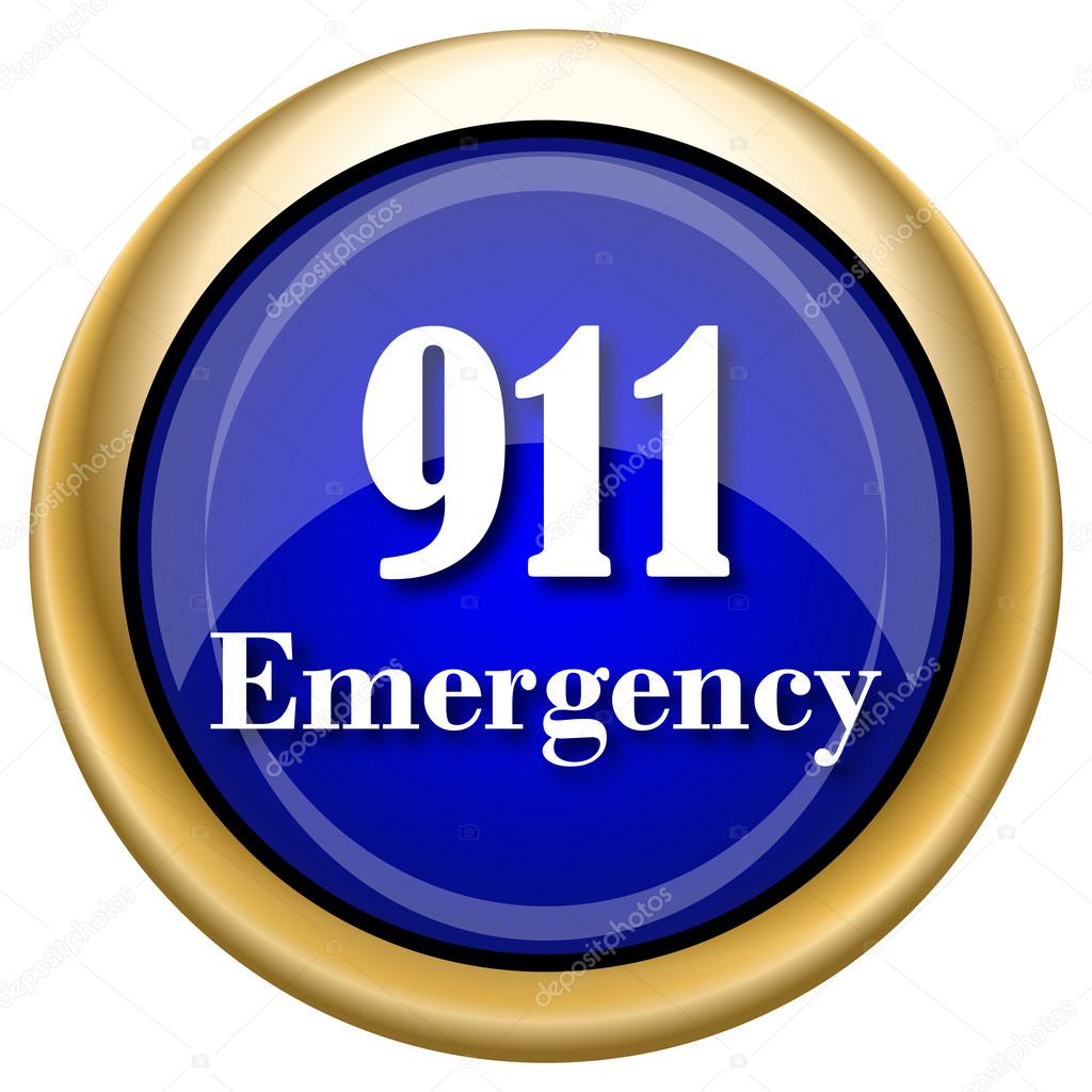 911 Emergency icon Stock Photo by ©valentint 33338803