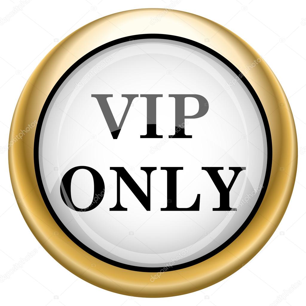 VIP only icon — Stock Photo © valentint #33575591