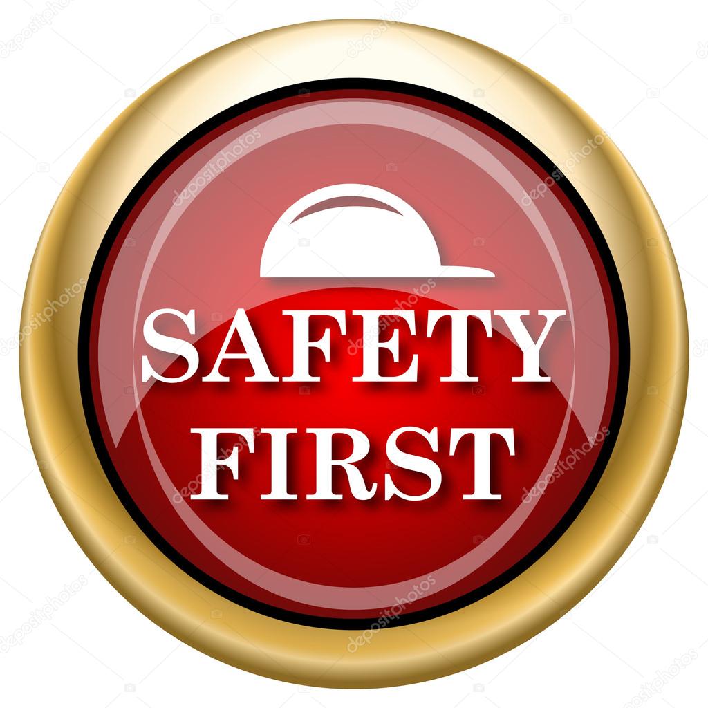 Safety first icon Stock Photo by ©valentint 33764503