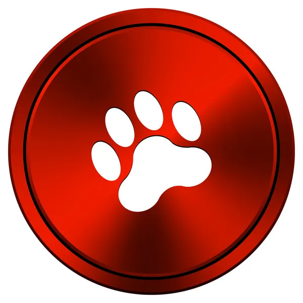 Paw print icon — Stock Photo © valentint #38830899