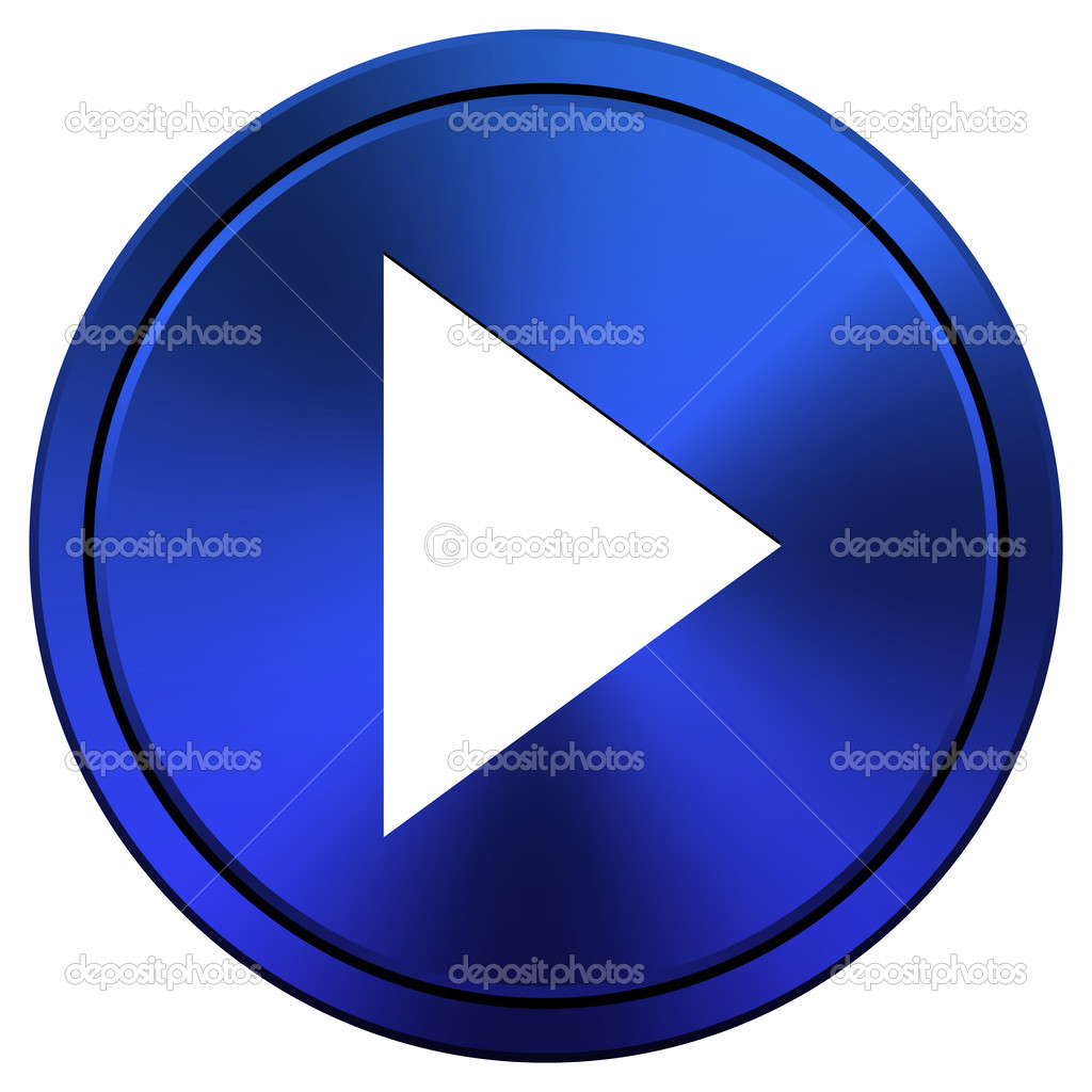 Play sign icon — Stock Photo © valentint #34976843