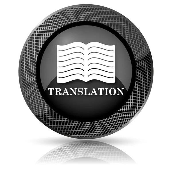 Translation book icon — Stock Photo © valentint #33762571