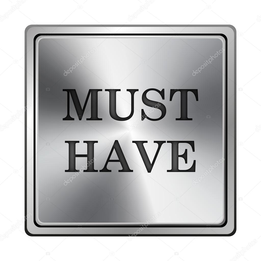 Must have icon — Stock Photo © valentint #36559375