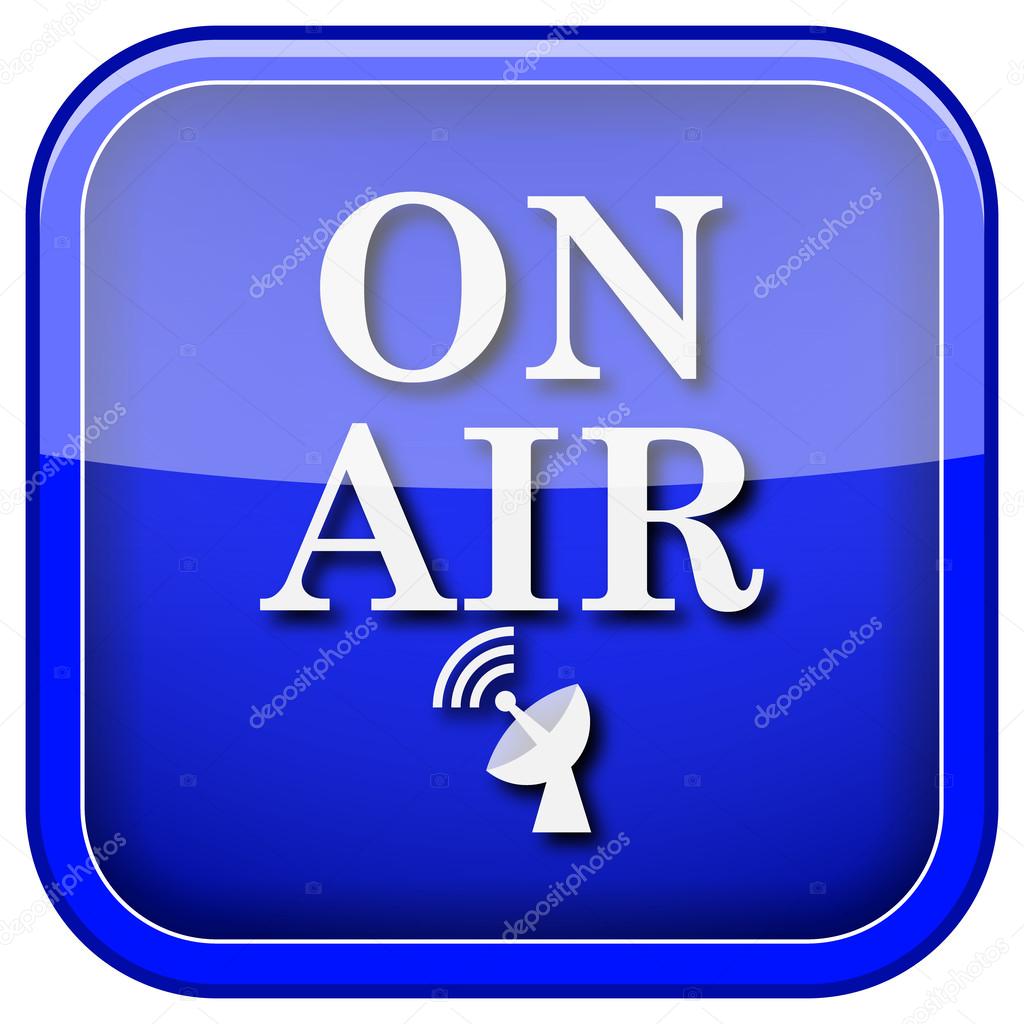 On air icon — Stock Photo © valentint #38103219