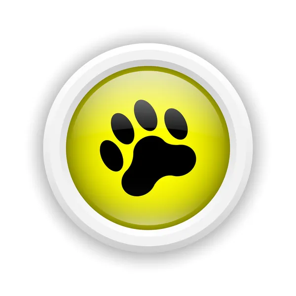 Paw print icon — Stock Photo © valentint #38830899