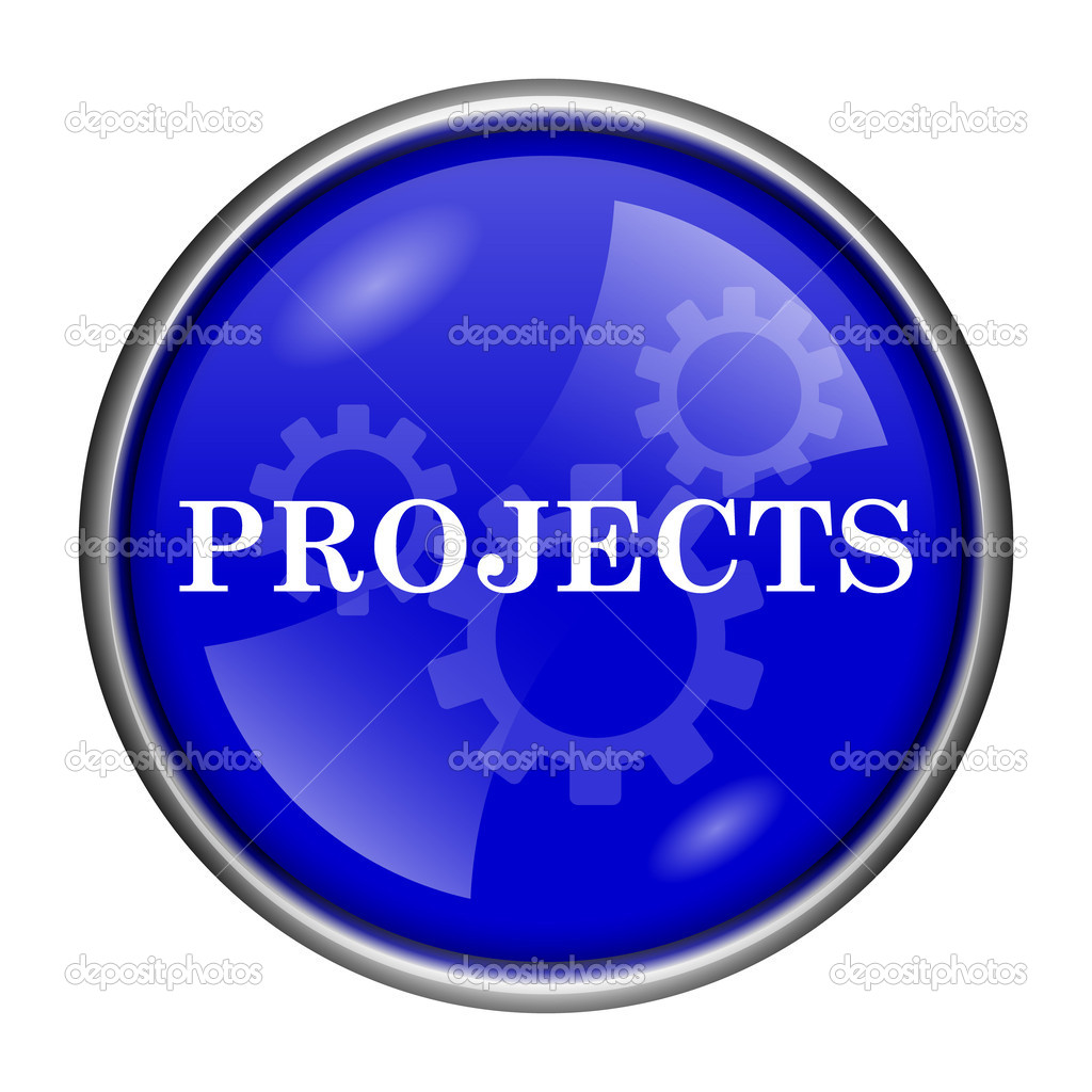 Projects icon — Stock Photo © valentint #39040193