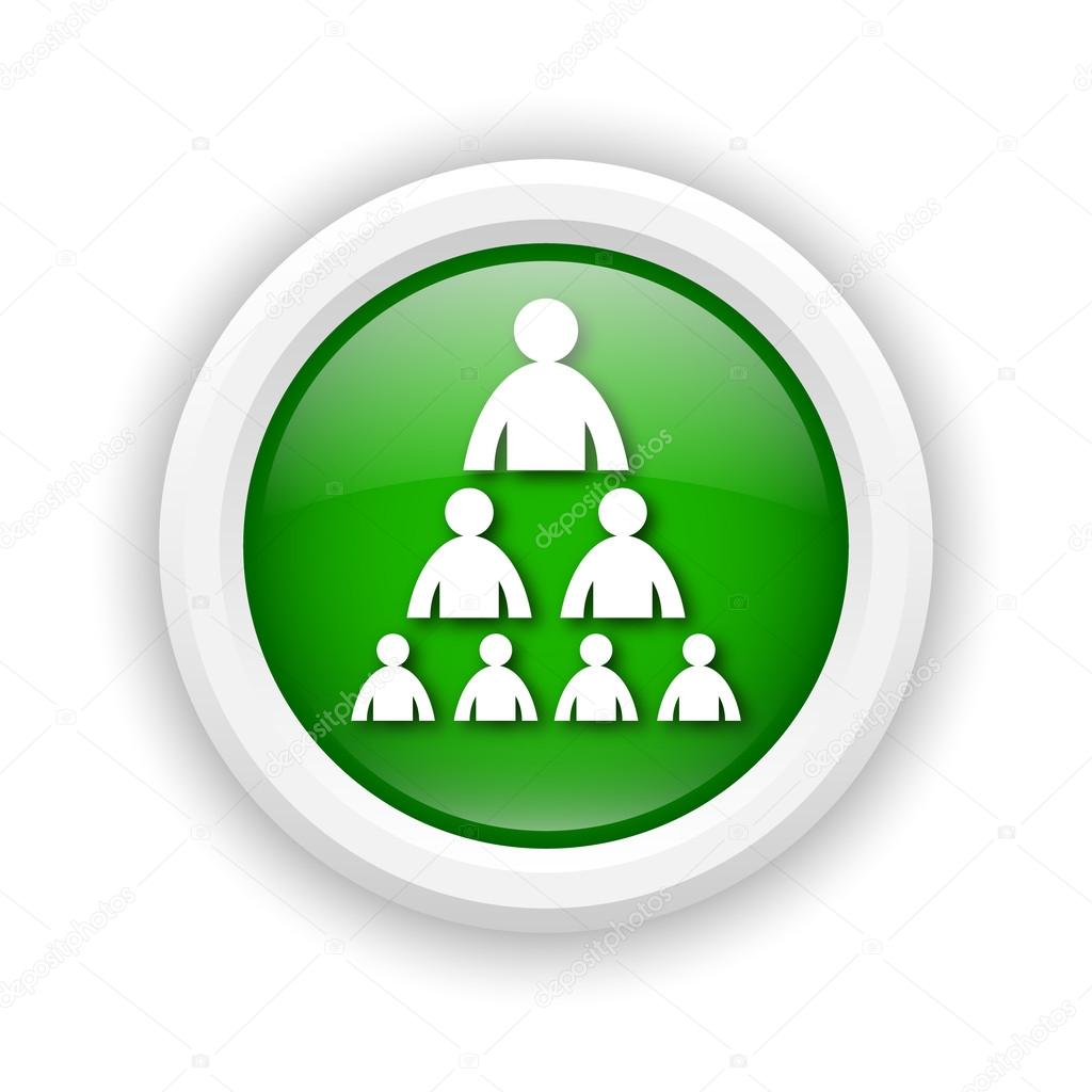 Organizational chart with people icon Stock Photo by ©valentint 39314867