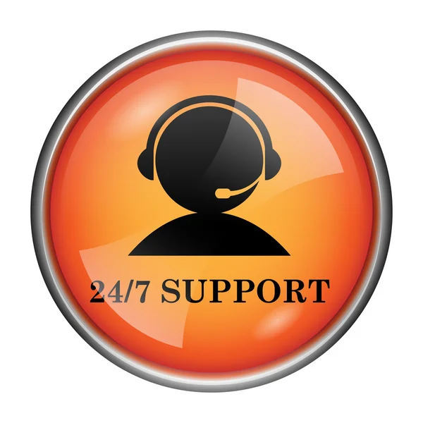 24-7 Support icon Stock Photo by ©valentint 38349937