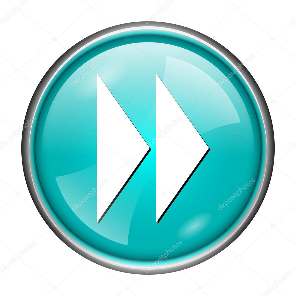 Fast forward sign icon — Stock Photo © valentint #40139561