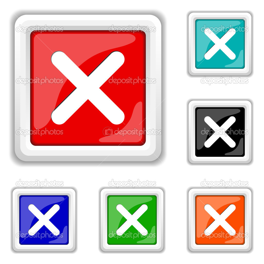 X cerrar icono Vector de stock por ©valentint 44612867