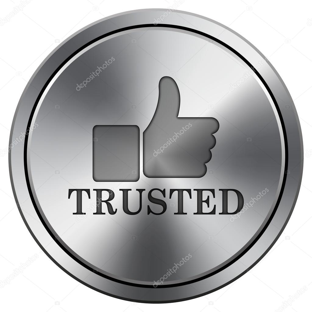 Trusted icon Stock Photo by ©valentint 47421651