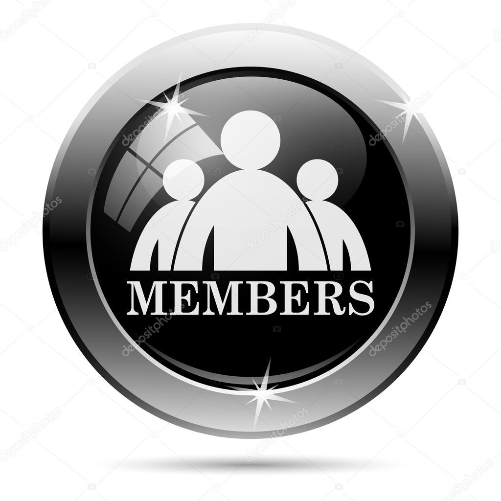 Members icon — Stock Photo © valentint #47598363