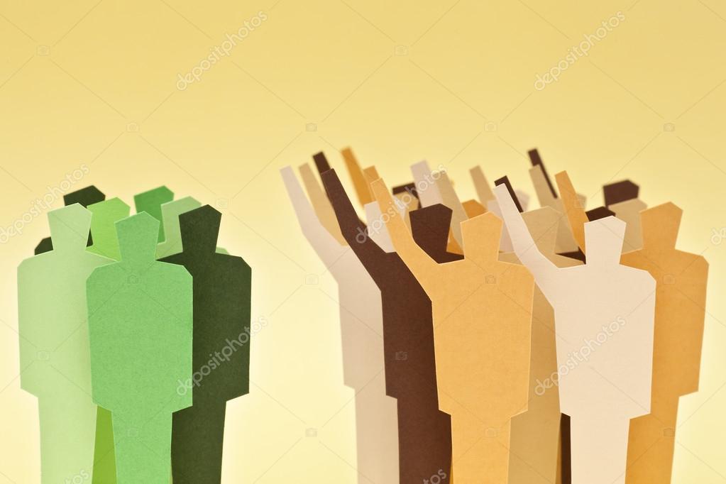 Majoritet / minoritet — Stockfotografi © imanolqs #18080327