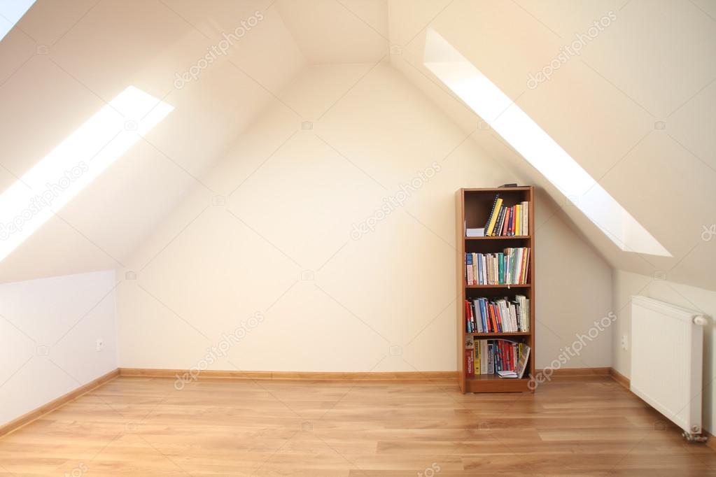 Empty loft room Stock Photo by ©nevarpp 24559115