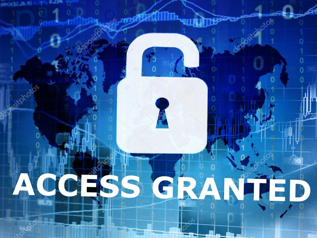 Access granted Stock Photo by ©nevarpp 24559333