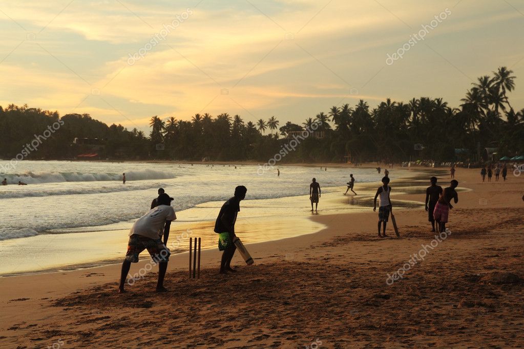 Cricket game — Stock Photo © nevarpp #38208747
