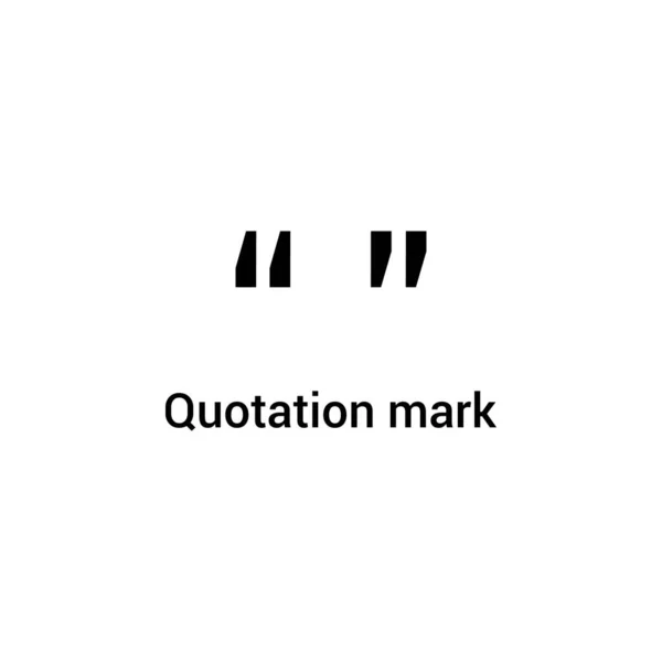 List Punctuation Marks English Grammar Vector Illustration White ...