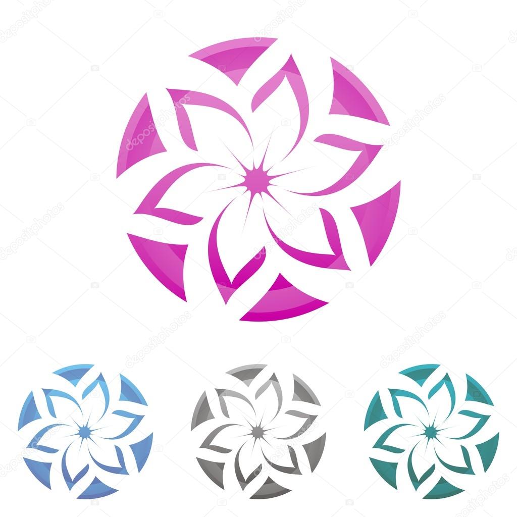 Floral buttons Stock Vector by ©blumer-1979 30247747