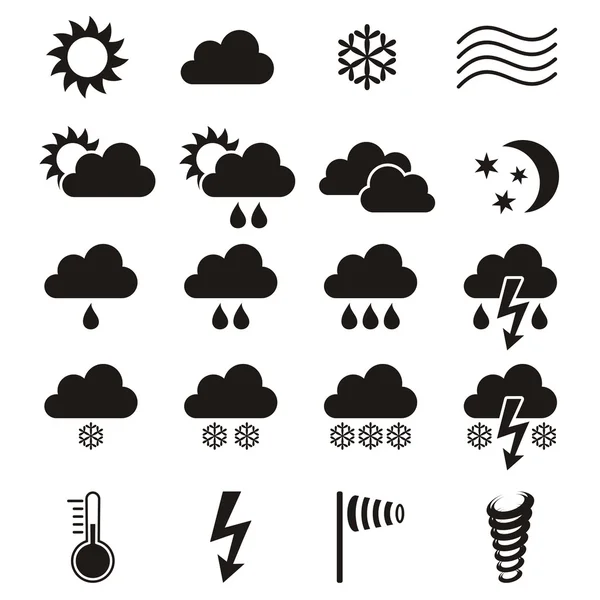 Weather icons - Stock Image - Everypixel
