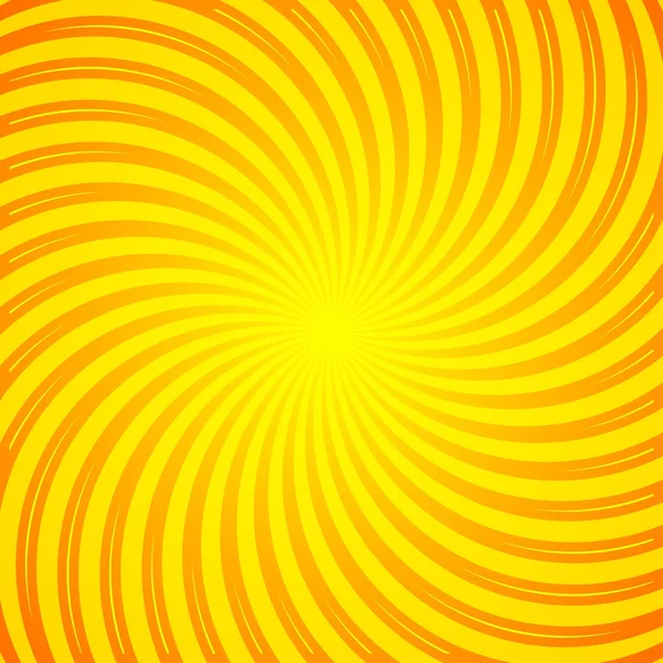 Swirling Radial Bright Yellow Pattern Background Vector Illustration ...