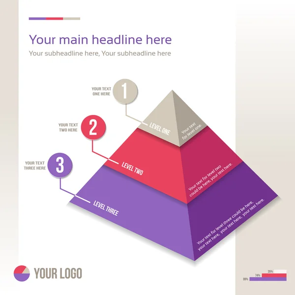 Presentation graphic pyramid Stock Vectors, Royalty Free Presentation ...