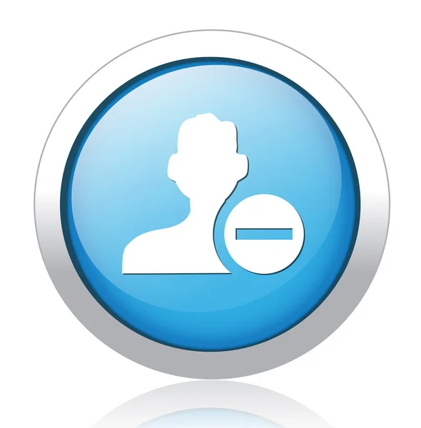 Profile manipulation blue button design Stock Vector Image by ...