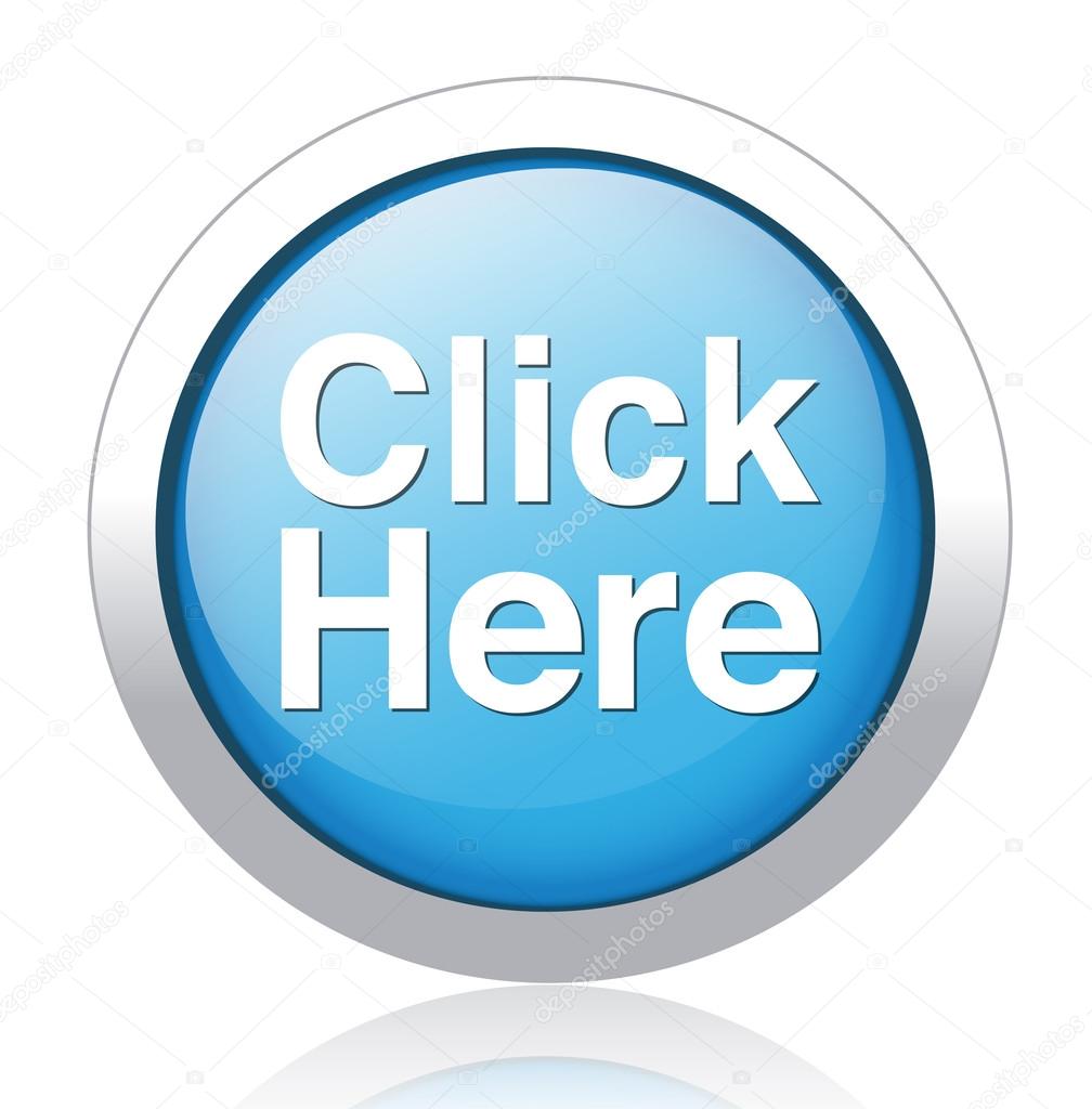 Click Here blue button design Stock Vector Image by ©sarahdesign85 ...