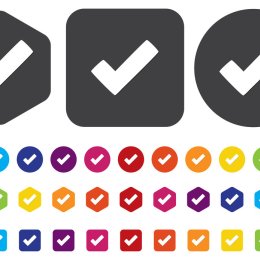 Fotos de Check icon, Imagens de Check icon sem royalties | Depositphotos