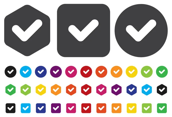 Vector confirm icons Stock Vector Image by ©sarahdesign85 #47232693