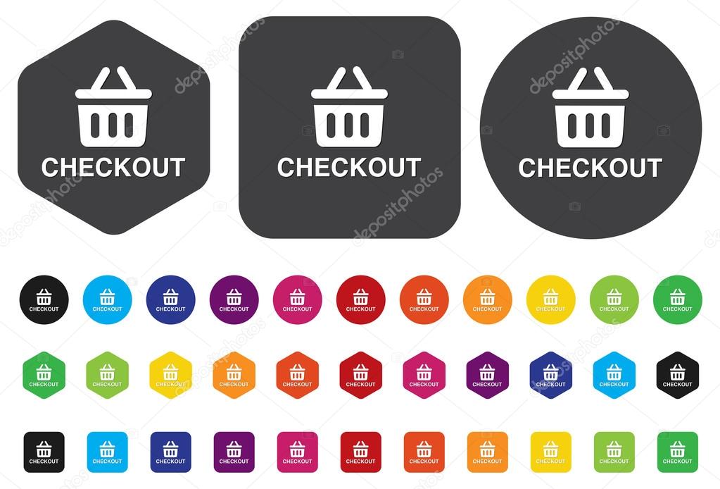 Checkout button Stock Vector Image by ©sarahdesign85 #47233771